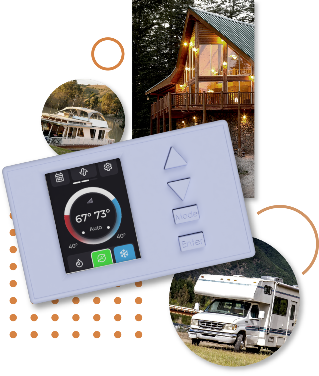 SwitcheOn 4G/LTE Cellular Smart Thermostat - SwitcheOn